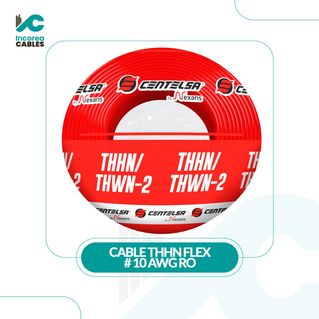 CABLE THHN # 8 AWG 7H VE CABLEC - IncoreaCables